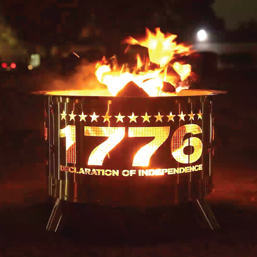 The Ted Nugent 24" Fire Pit - Special Edition Merchandise – MYFIRESIDE
